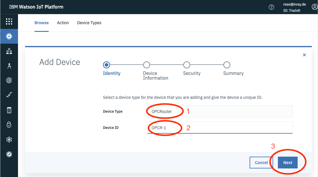 Connecting IBM Watson IoT Platform via MQTT - Instructions