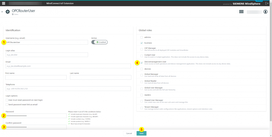 Connecting Siemens MindSphere IoT via MQTT - Manual