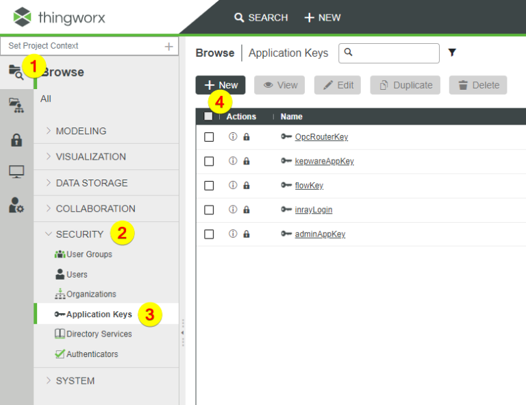 Connect ThingWorx step-by-step via REST Plug-in
