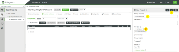 Connect ThingWorx step-by-step via REST Plug-in