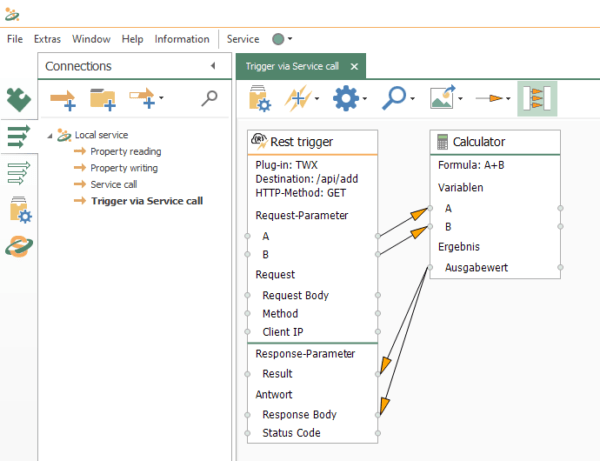 Connect ThingWorx step-by-step via REST Plug-in