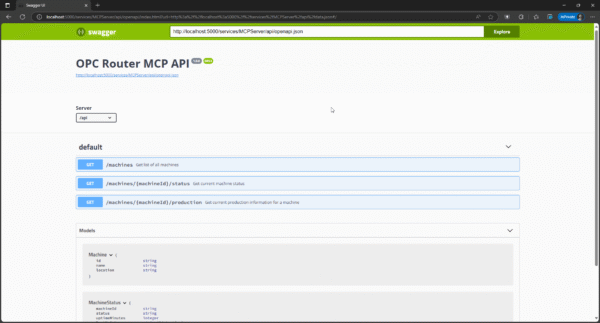 MCP and OPC Router: How your language model understands Industry 4.0
